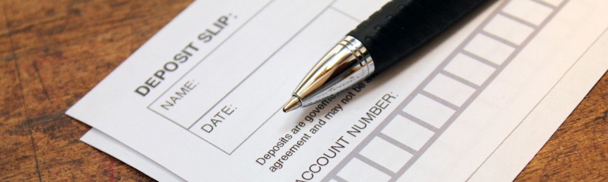 How To Fill Out A Bank Deposit Slip Bank Five Nine